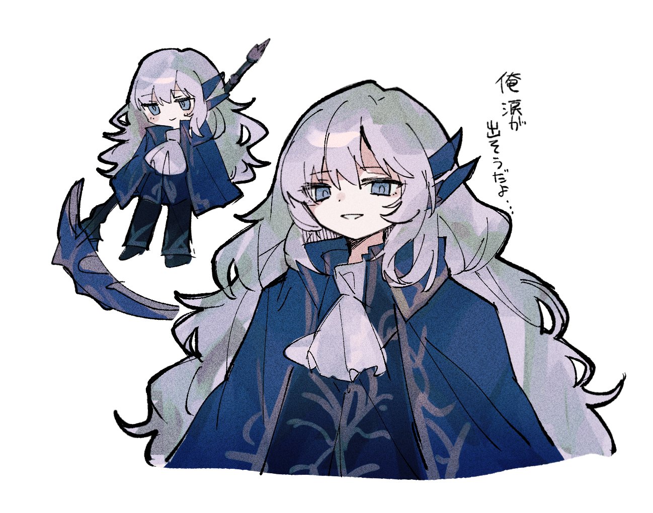 The Big ImageBoard (TBIB) - 1boy argalia (project moon) ascot blue cape ...