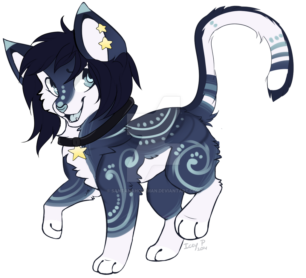 The Big ImageBoard (TBIB) - ambiguous gender blue body blue eyes blue fur blue hair blue nose ...