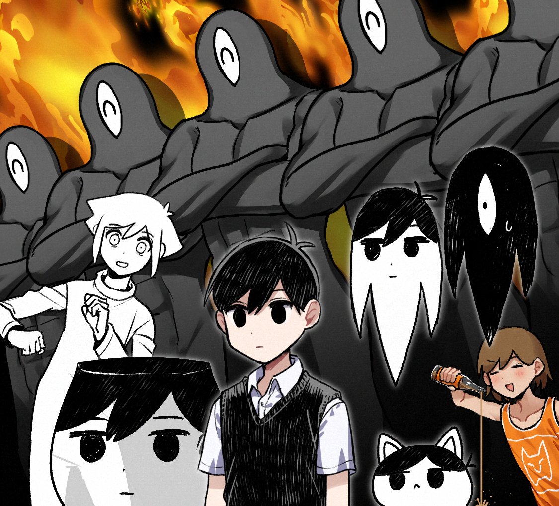 The Big ImageBoard (TBIB) - 6+boys basil (faraway) (omori) basil (omori ...