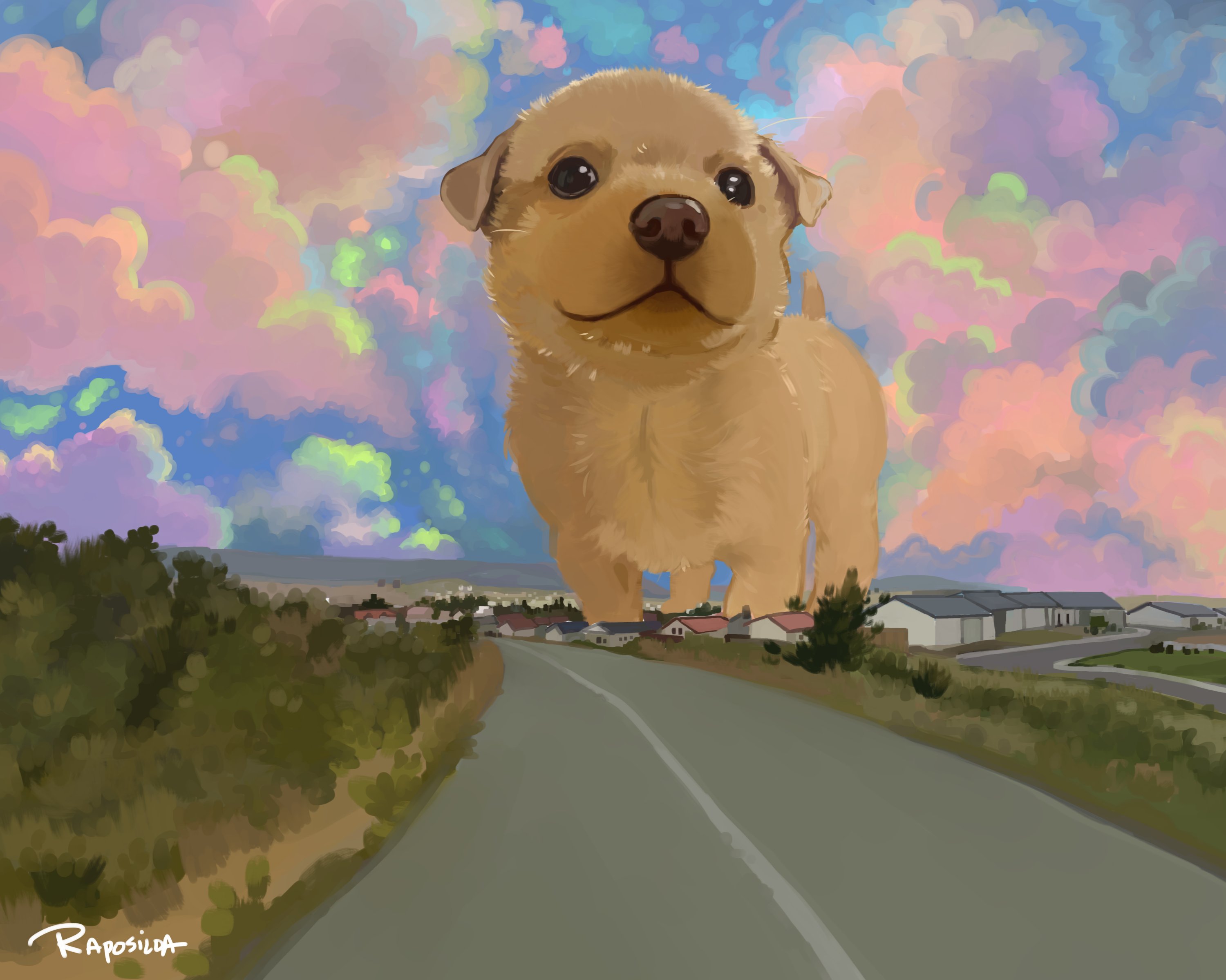 The Big ImageBoard (TBIB) - :3 absurdres animal animal focus cloud ...