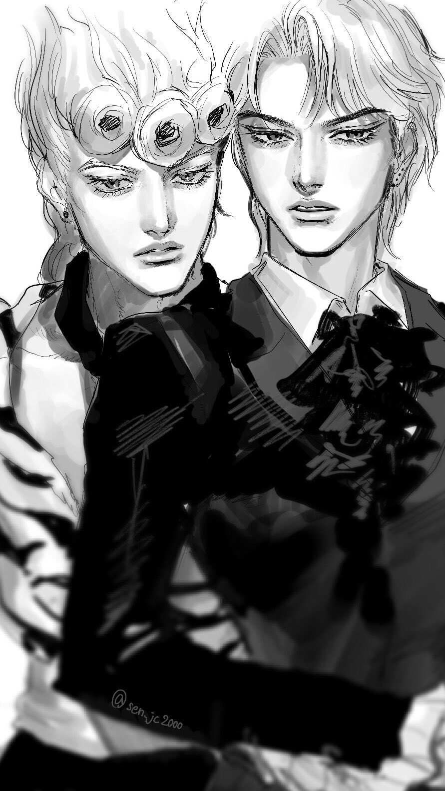 The Big ImageBoard (TBIB) - 2boys dio brando father and son giorno ...
