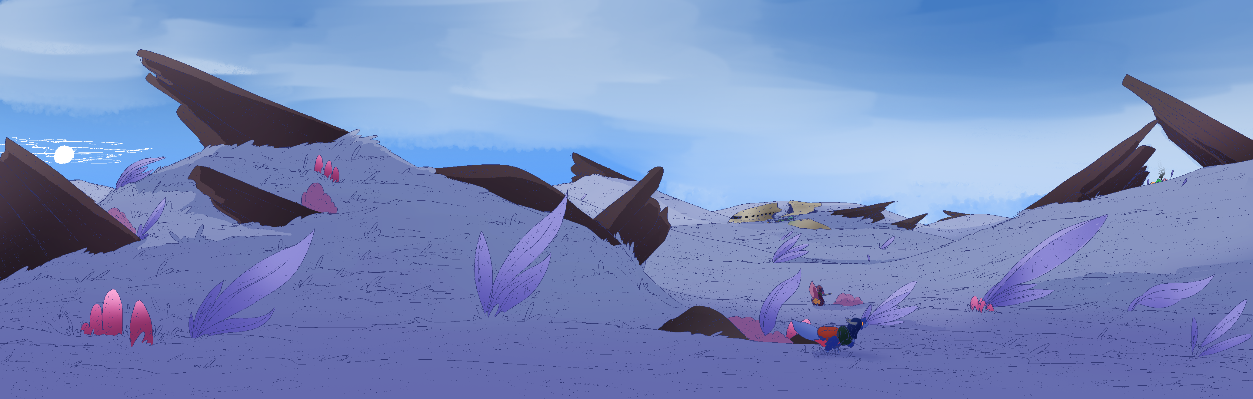 The Big ImageBoard (TBIB) - absurd res aircraft airplane alien world ambiguous gender day ...