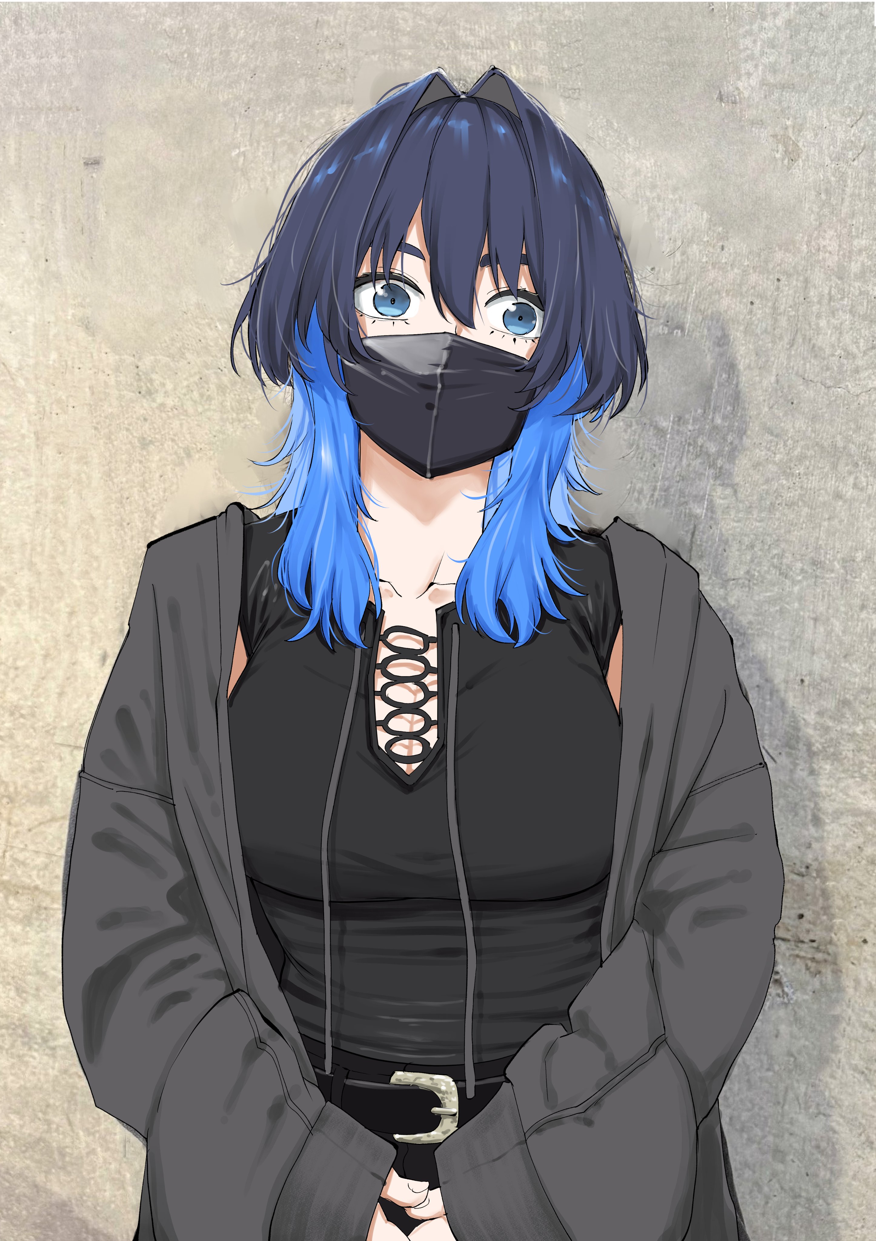 The Big ImageBoard (TBIB) - absurdres alternate costume alternate hairstyle belt belt buckle ...