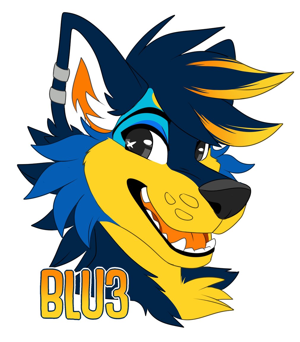 The Big ImageBoard (TBIB) - 2017 black lips black nose blue fur canid canine canis citrinelle ...