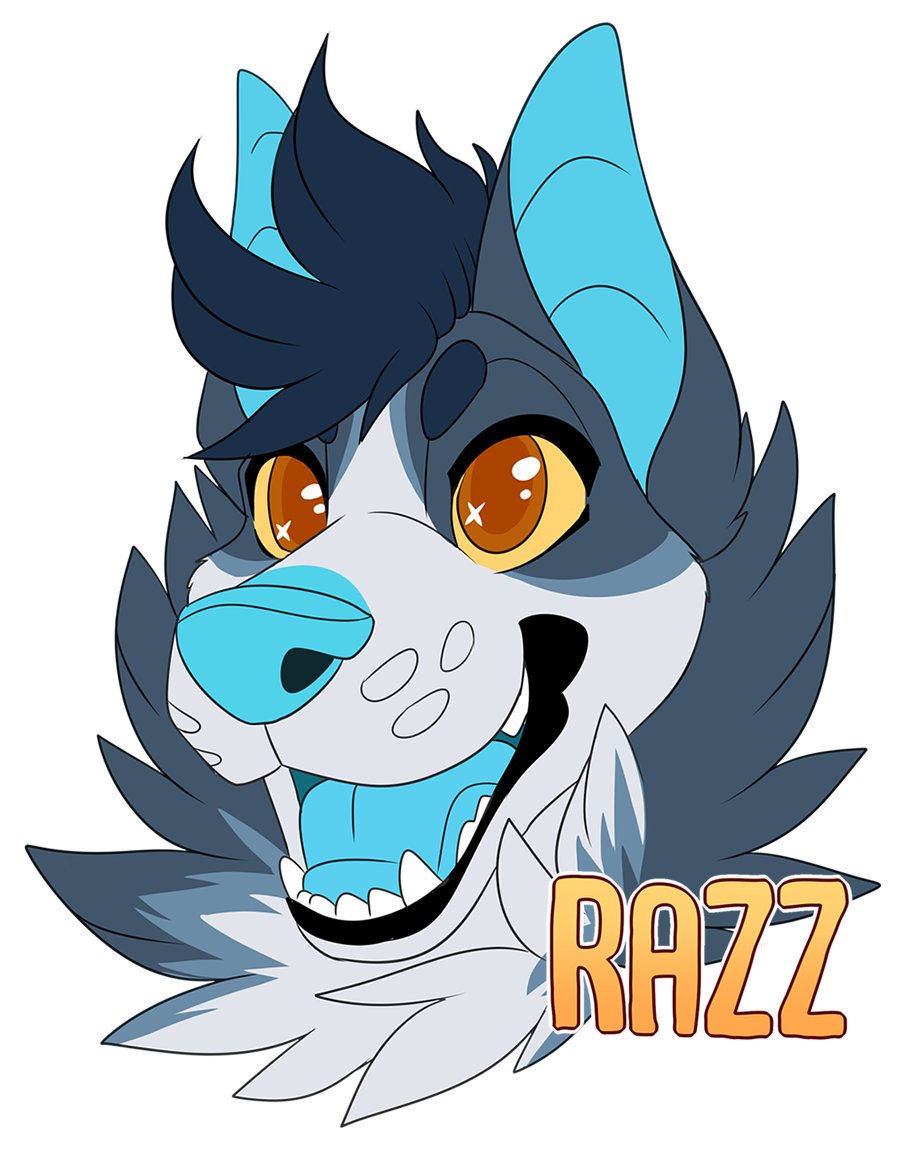 The Big ImageBoard (TBIB) - 2017 black hair black lips blue nose blue tongue canid canine ...