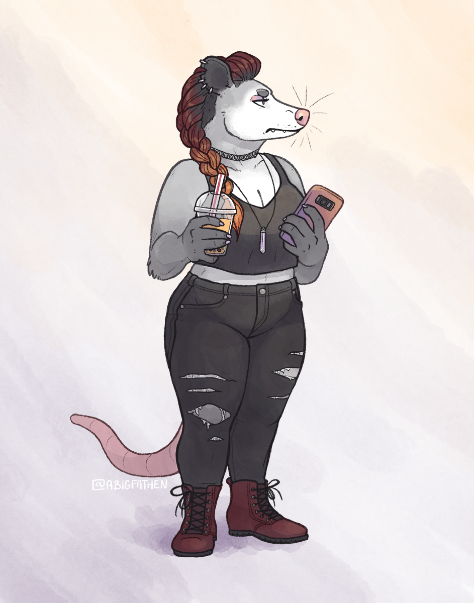 The Big ImageBoard (TBIB) - 2019 abigfathen american opossum anthro beverage boots bottomwear ...