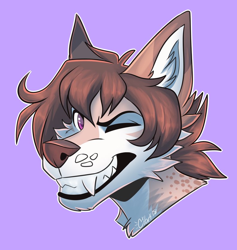 The Big Imageboard Tbib 2018 Black Lips Brown Eyes Brown Hair Canid