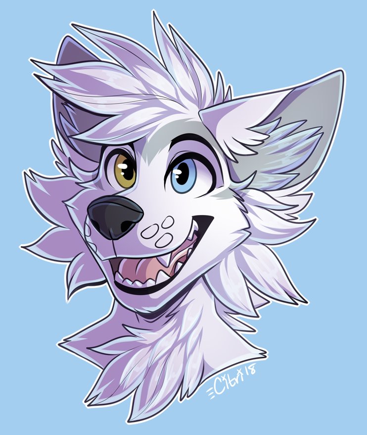 The Big ImageBoard (TBIB) - 2018 black lips blue background canid canine citrinelle digital ...