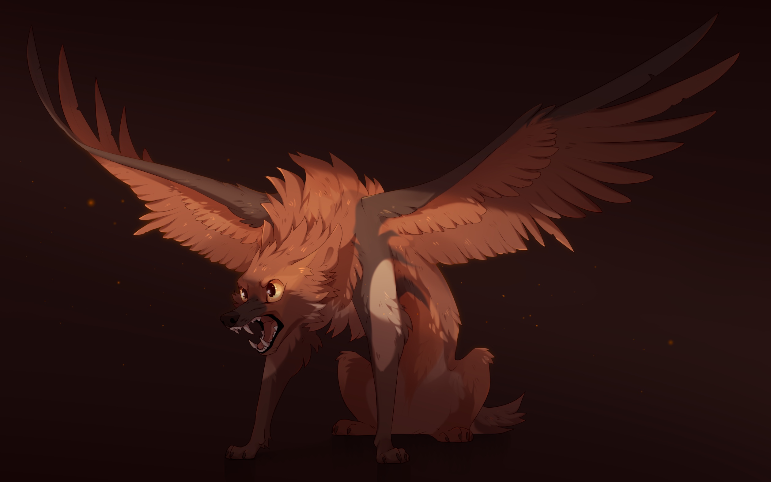 The Big ImageBoard (TBIB) - 2018 black lips black nose brown feathers canid canine digital media ...