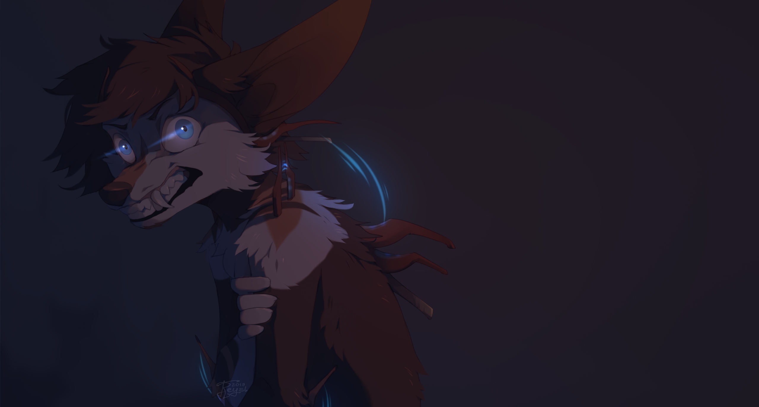 The Big ImageBoard (TBIB) - 2019 anthro black lips blue eyes brown body brown fur canid canine ...