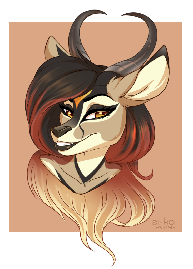 The Big ImageBoard (TBIB) - 2019 alpha channel antelope anthro biped black lips bovid bust ...
