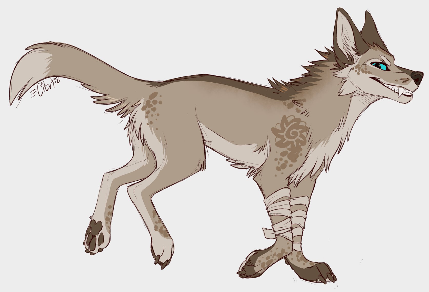 The Big ImageBoard (TBIB) - 2018 4 toes black nose canid canine canis citrinelle coyote digital ...