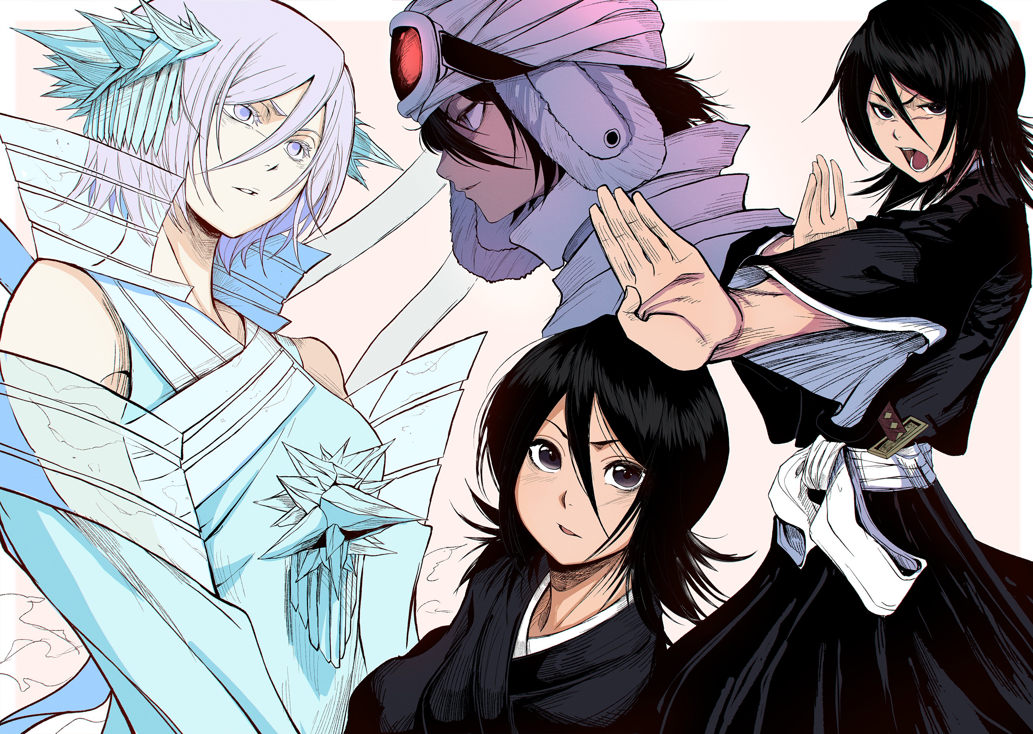 The Big ImageBoard (TBIB) - 1girl absurdres bankai black eyes black ...