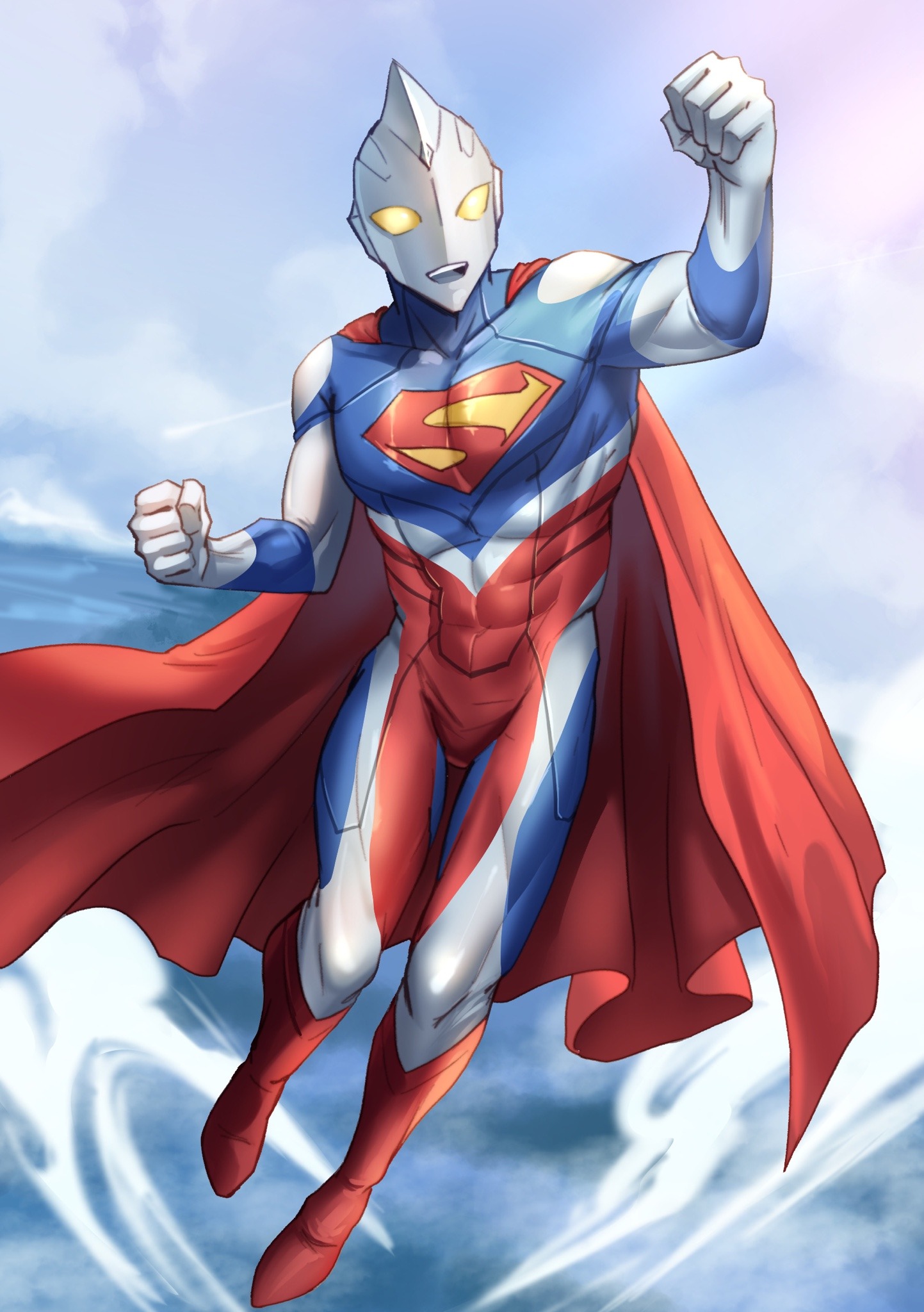 The Big ImageBoard (TBIB) - 1boy alien bodysuit cape crossover dc ...