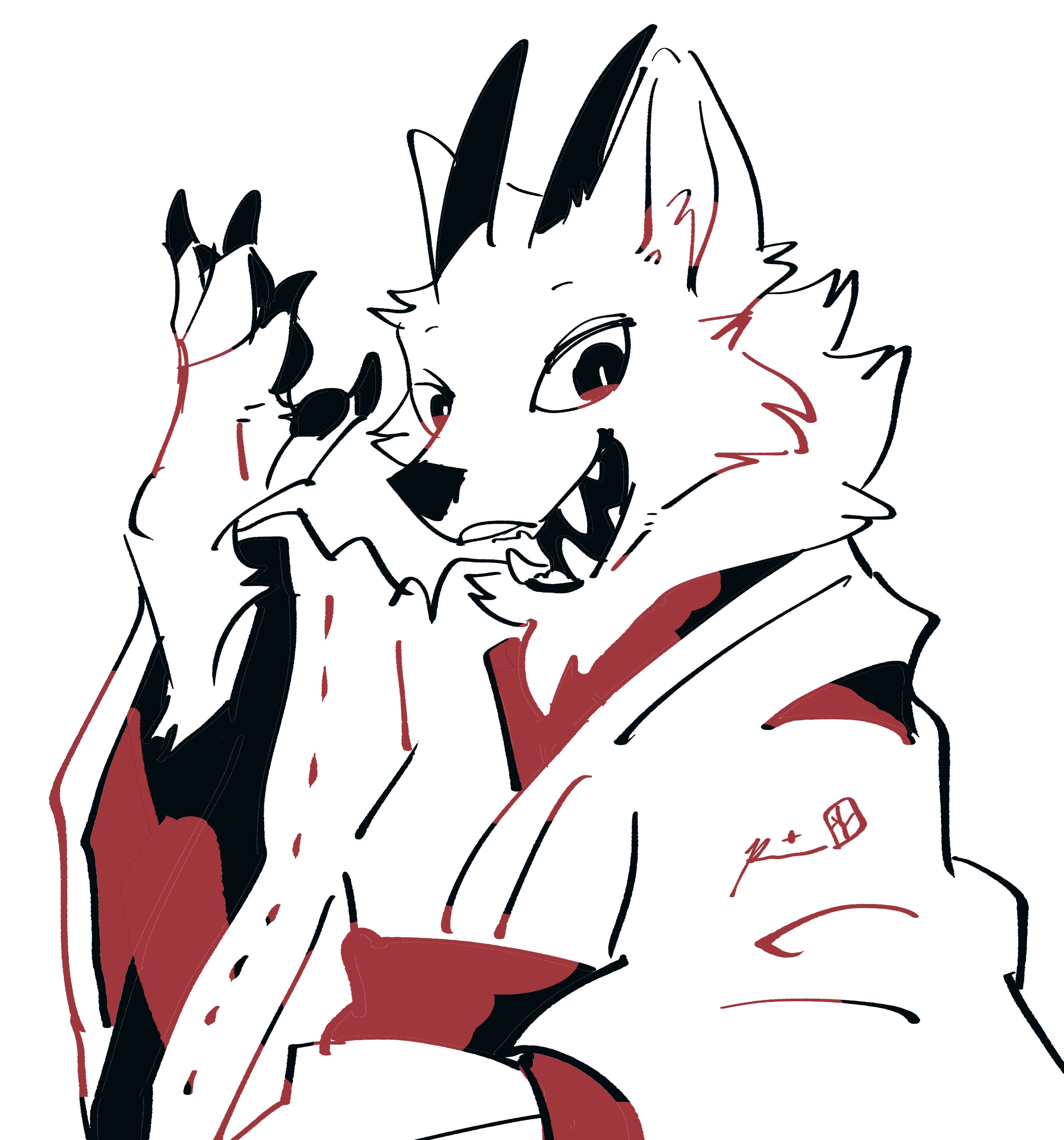 The Big ImageBoard (TBIB) - 2024 2 horns 4 fingers absurd res anthro asian clothing biped black ...