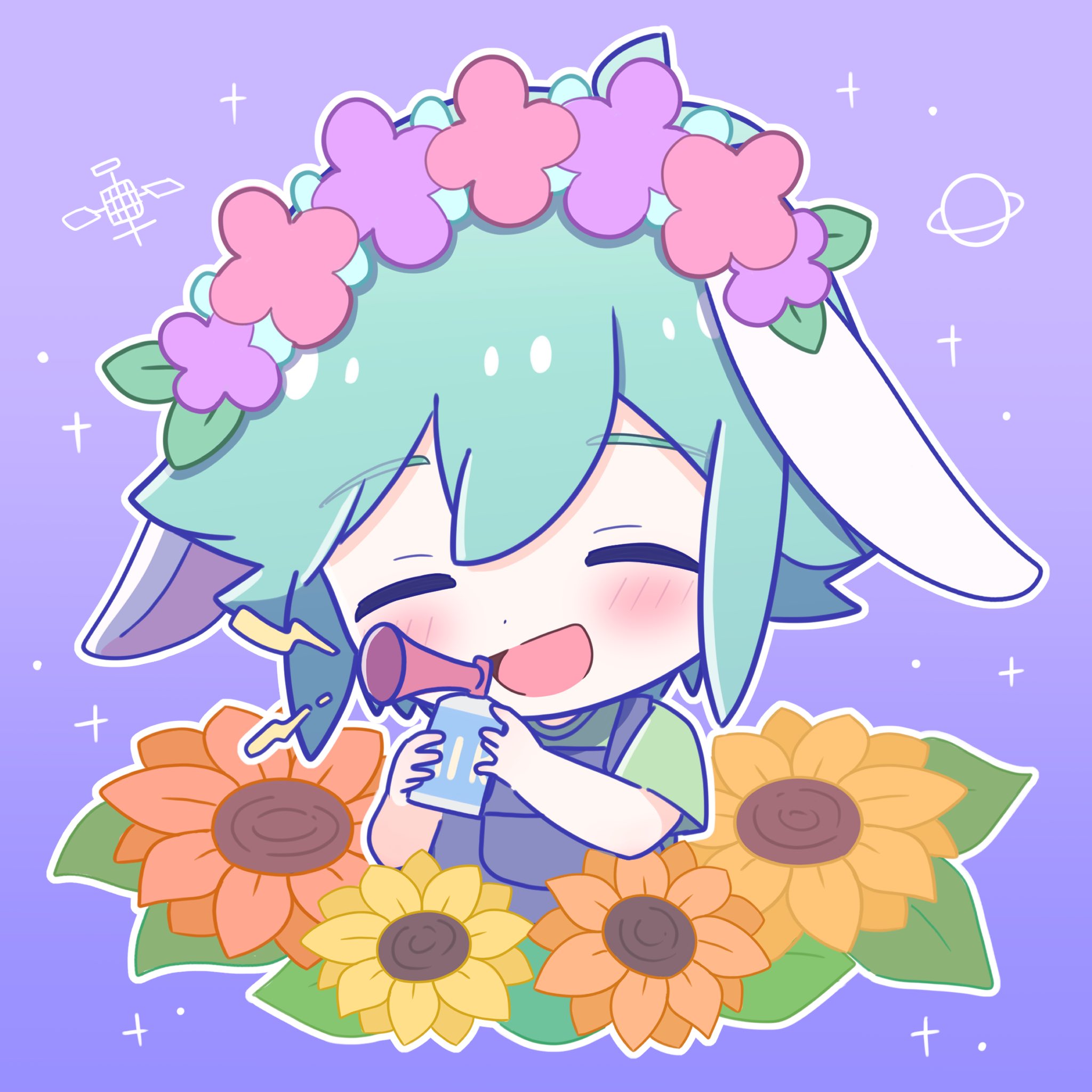The Big ImageBoard (TBIB) - 1boy airhorn animal ears basil (headspace ...