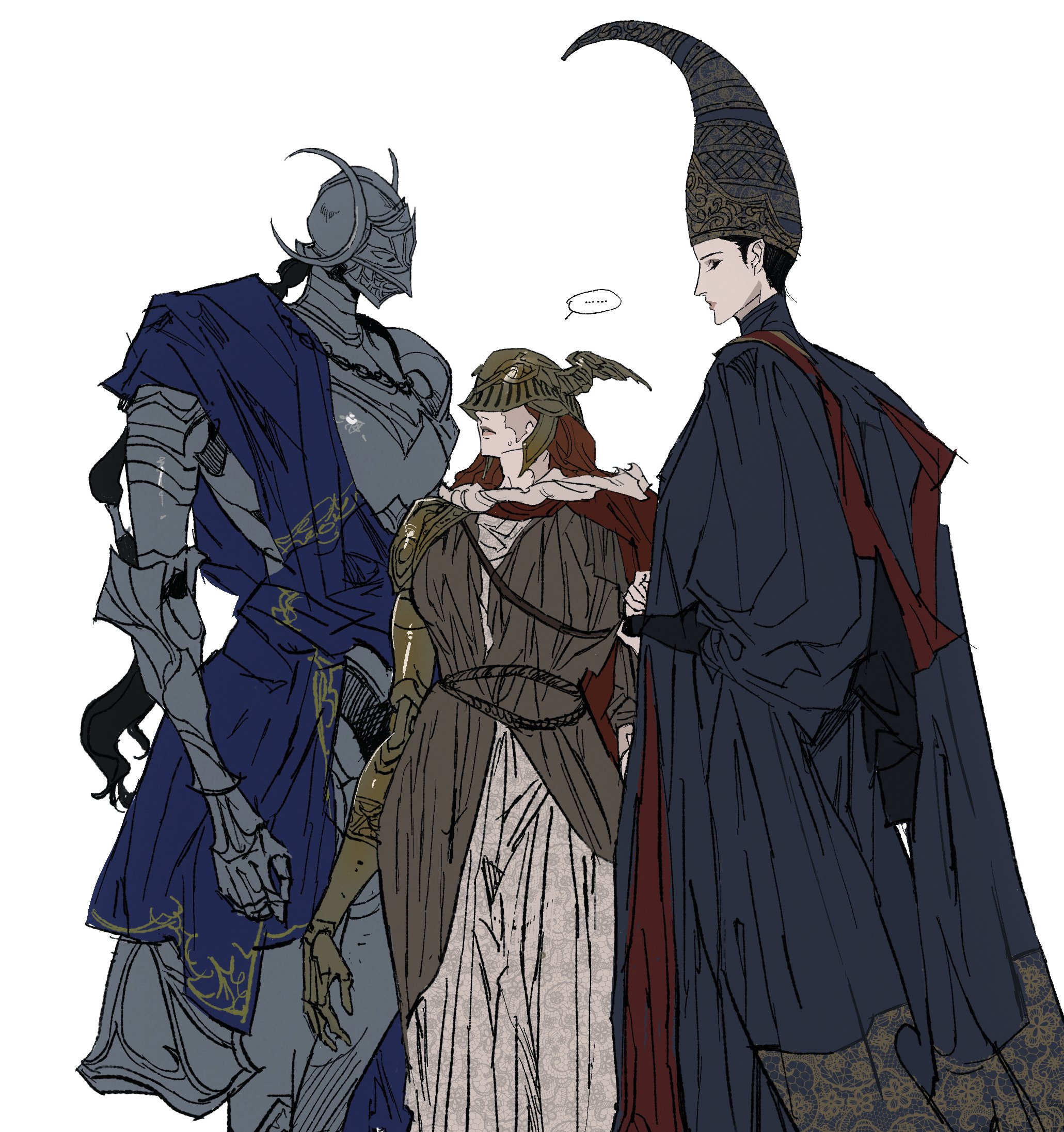 The Big ImageBoard (TBIB) - amputee armor blue robe blue surcoat cape ...