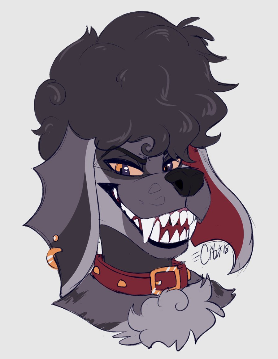 The Big Imageboard Tbib 2018 Black Lips Black Nose Blue Eyes Canid