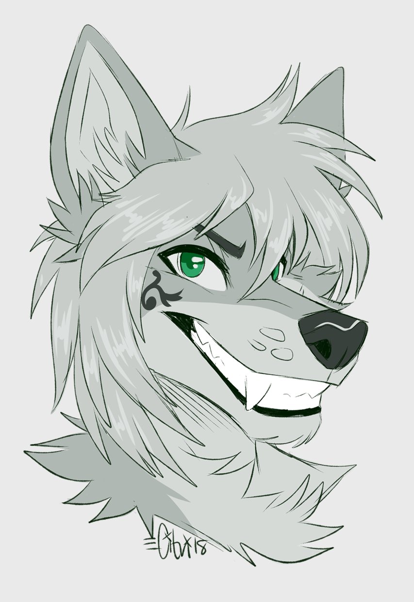 The Big ImageBoard (TBIB) - 2018 anthro black lips black nose canid canine canis citrinelle ...