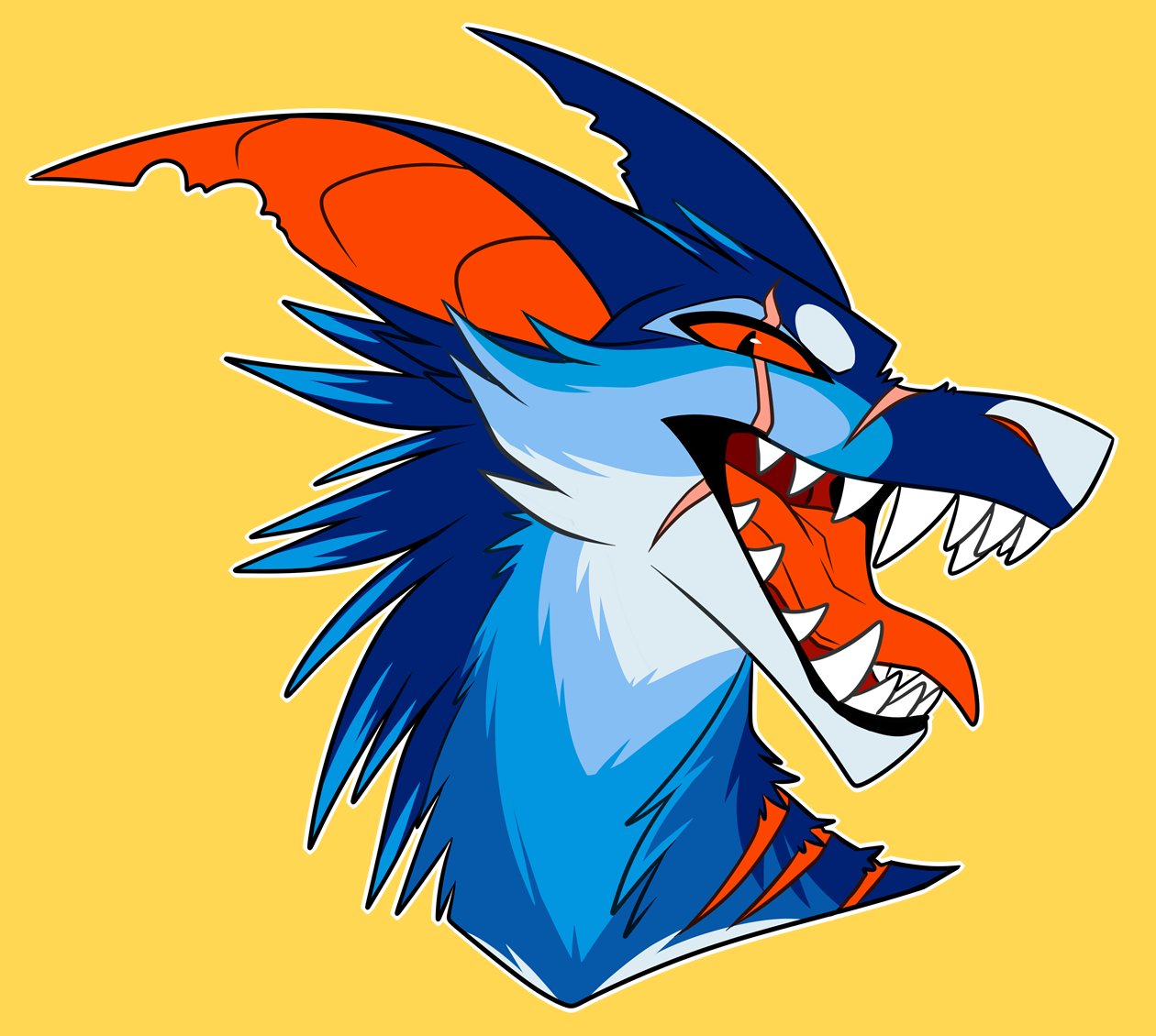 The Big ImageBoard (TBIB) - 2018 ambiguous gender big ears black lips blue fur citrinelle ...