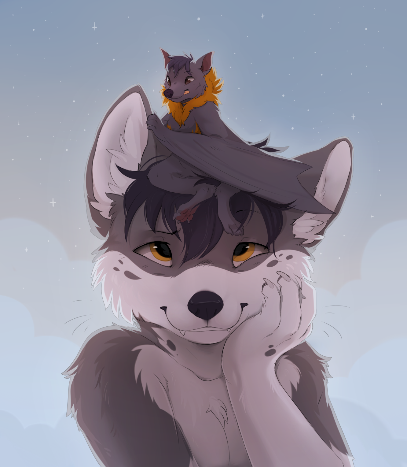 The Big ImageBoard (TBIB) - 2019 anthro avoid posting bat black nose canid canine canis digital ...