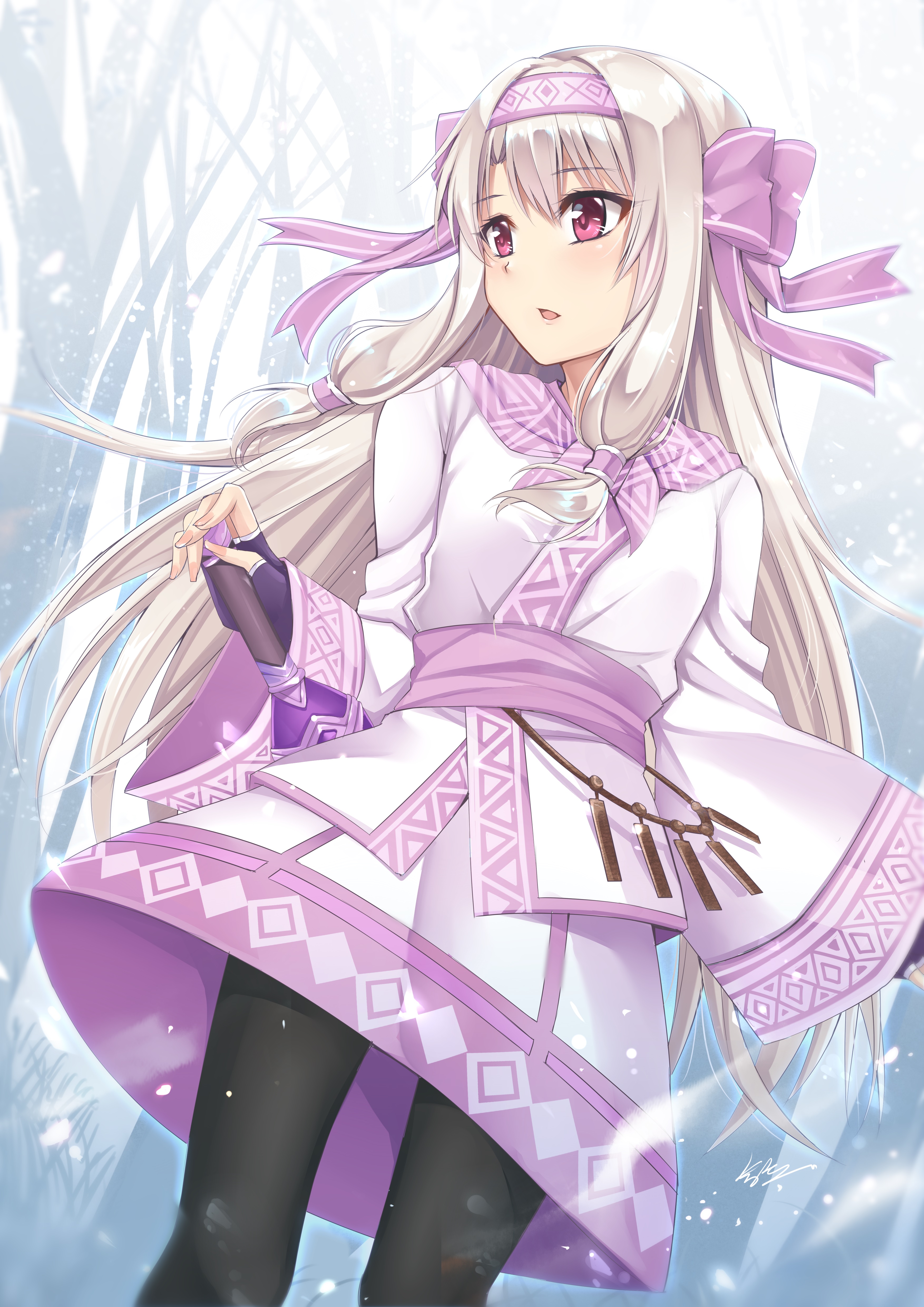The Big Imageboard Tbib 1girl Absurdres Ainu Clothes Black Legwear