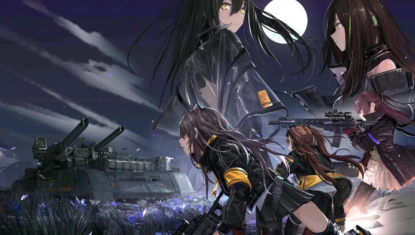 The Big ImageBoard (TBIB) - 5girls ar-15 argonauts (girls' frontline ...