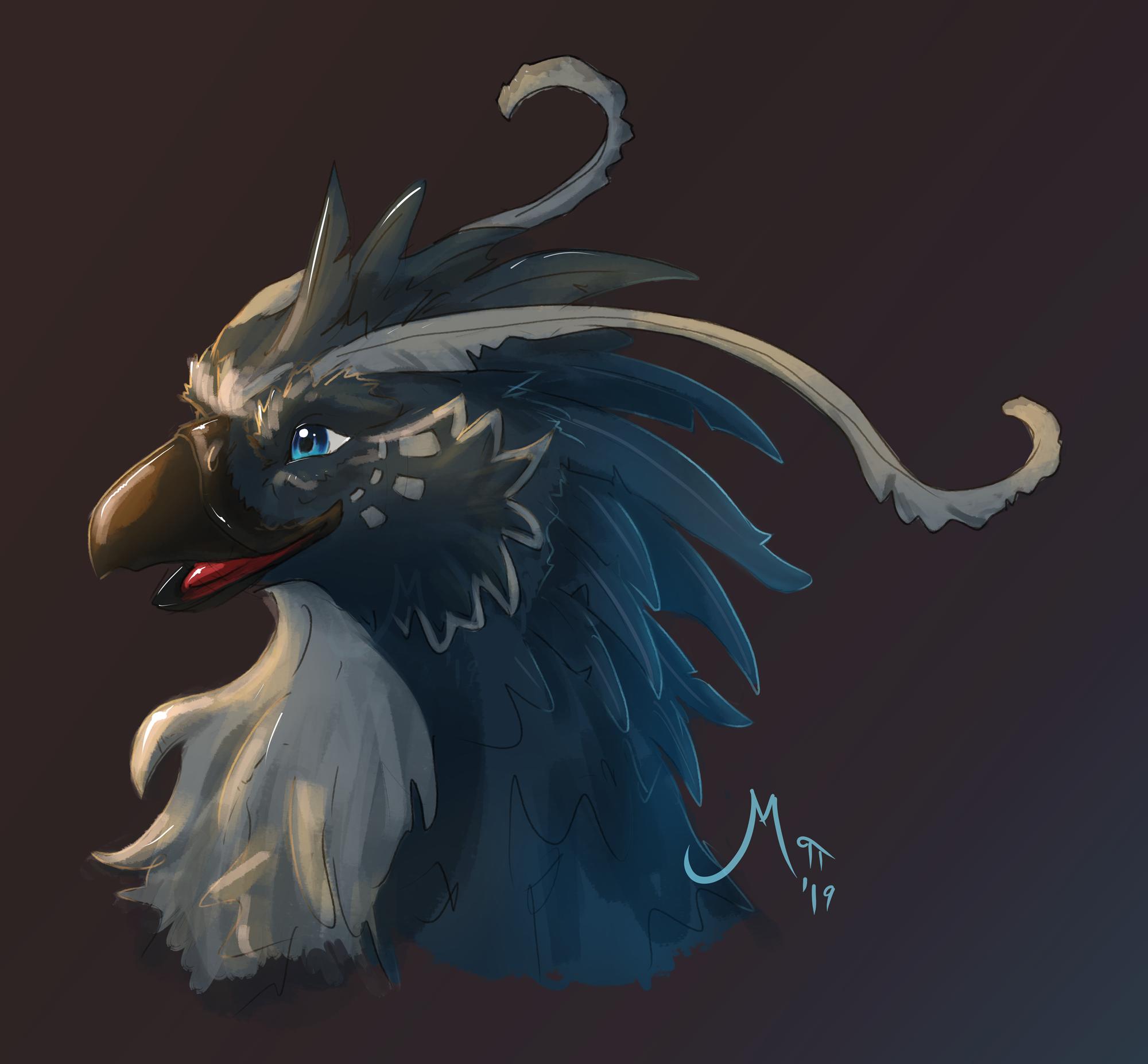 The Big Imageboard Tbib 2019 Ambiguous Gender Avian Beak Bird Blue