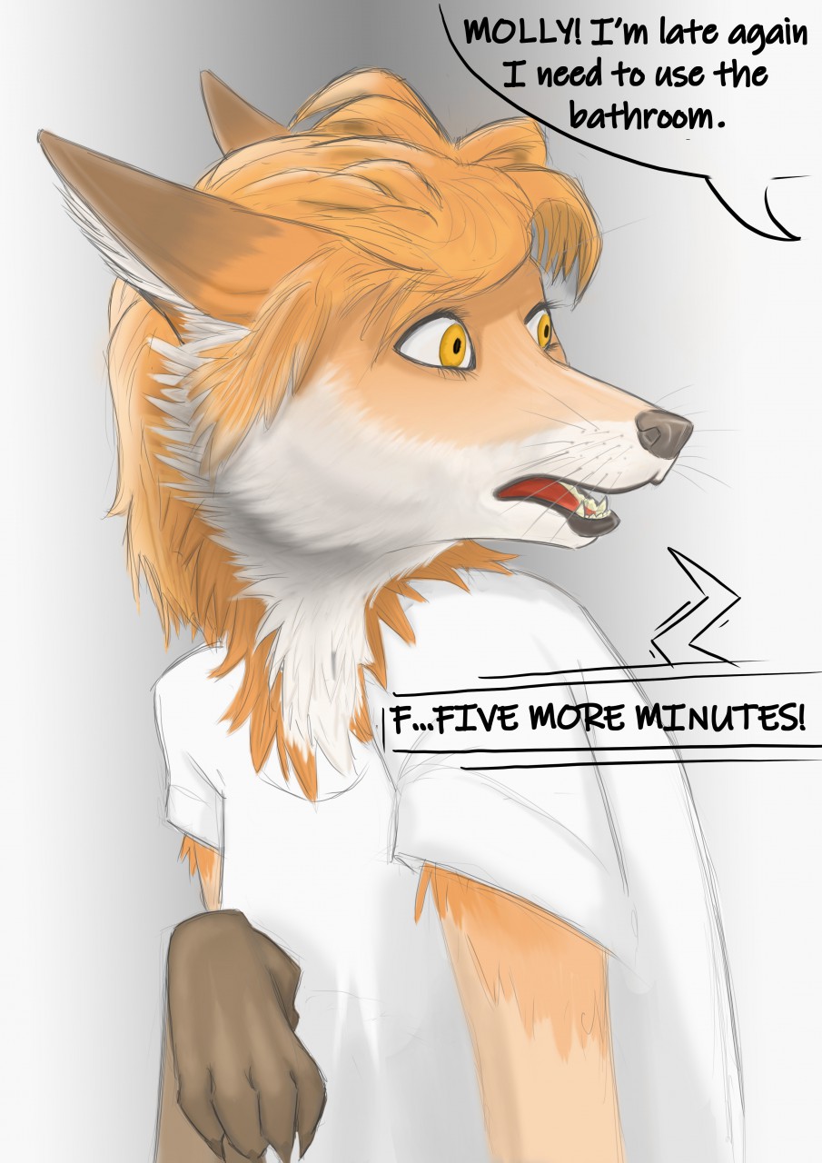 The Big ImageBoard (TBIB) - anthro black lips black nose canid canine clothing dialogue female ...