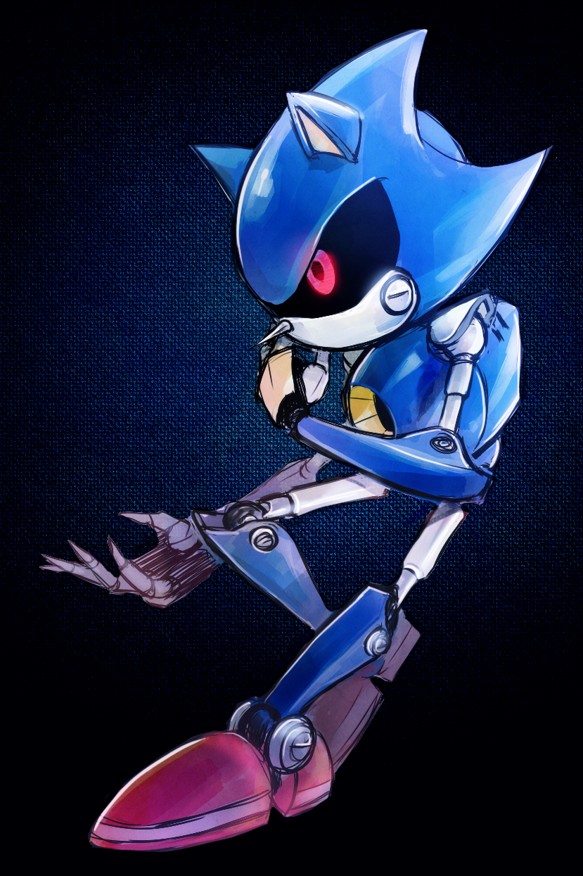 The Big ImageBoard (TBIB) - badnik black sclera blue body claws den255 ...