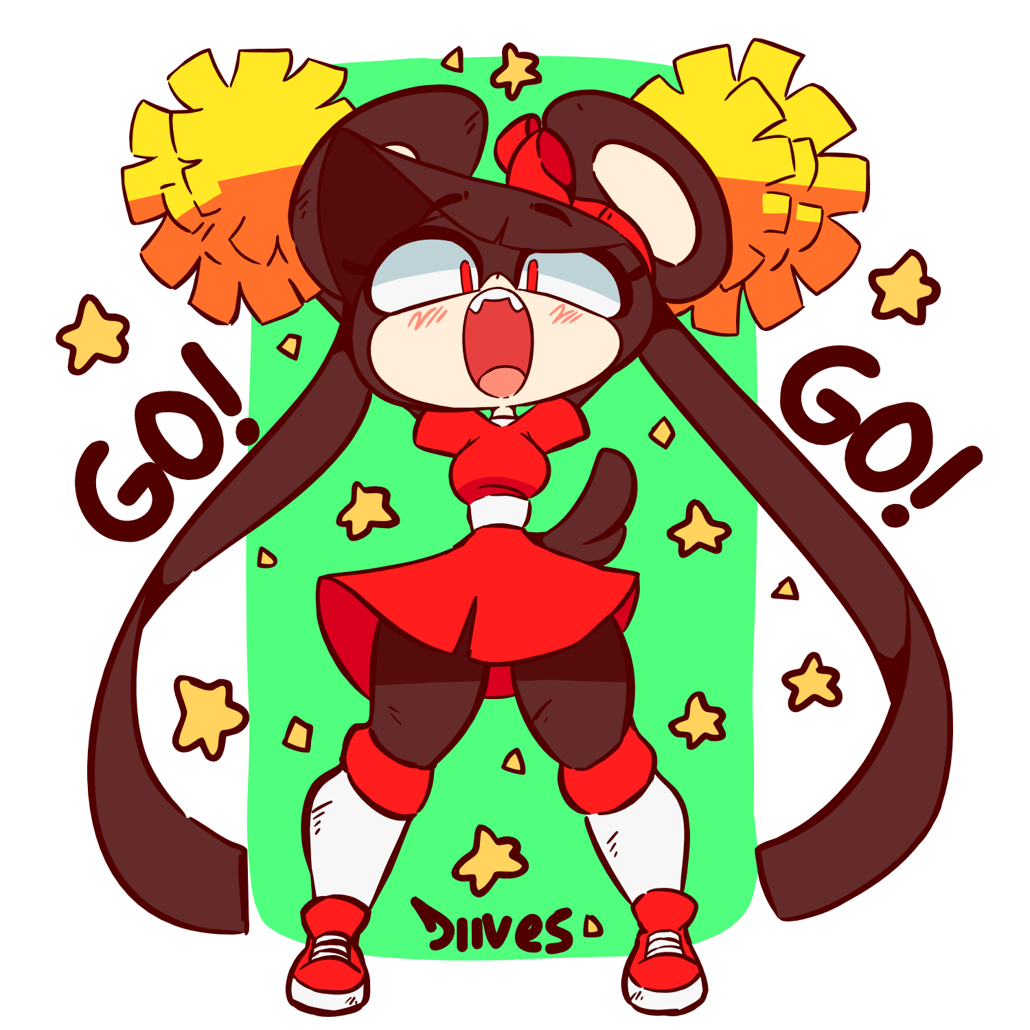 The Big ImageBoard (TBIB) - 1:1 anthro biped black body black ears ...