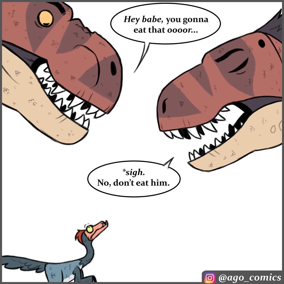 The Big ImageBoard (TBIB) - 1:1 ambiguous gender dialogue dinosaur ...