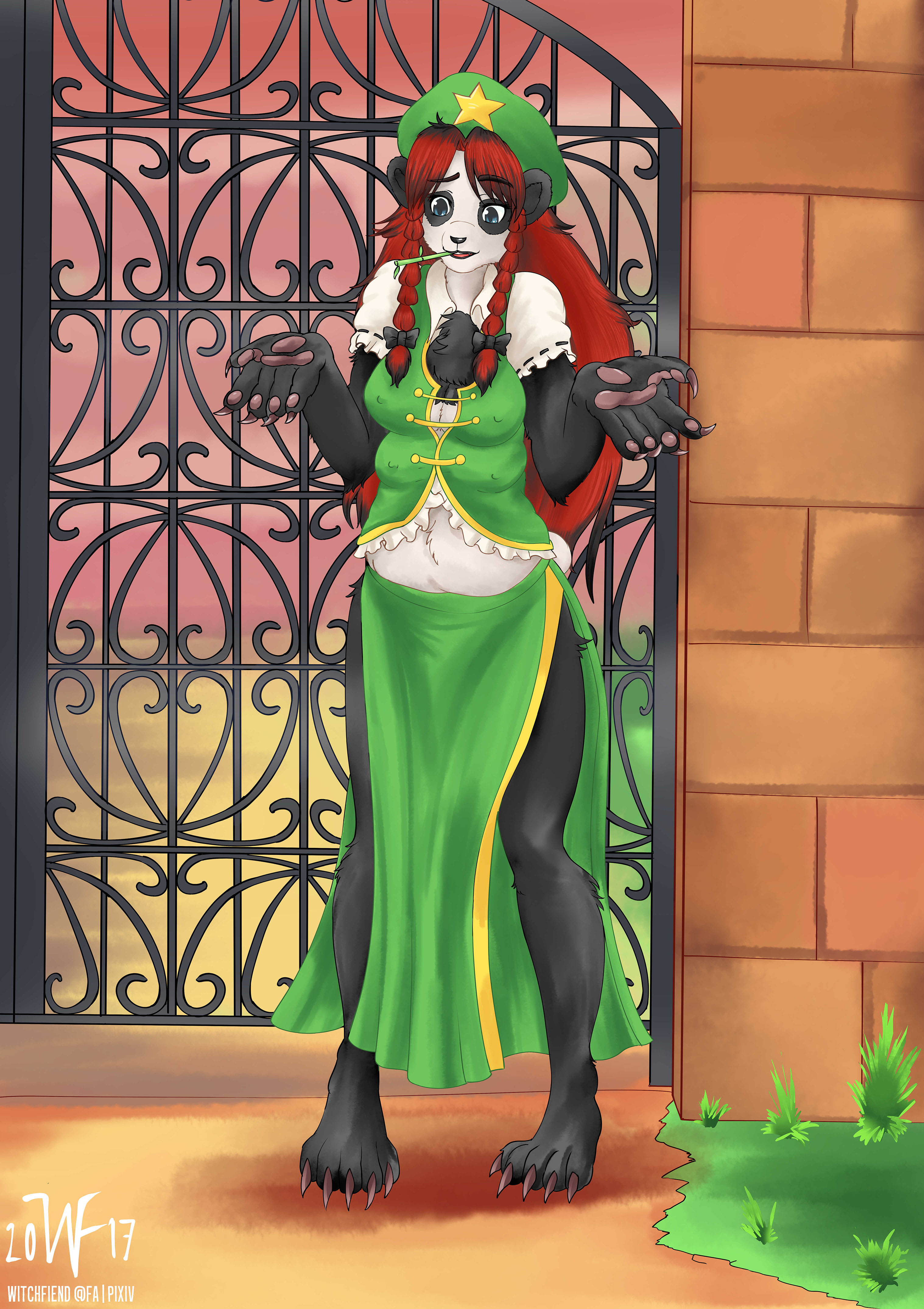 The Big Imageboard Tbib 2017 4 Breasts Absurd Res Accessory Alternate Species Anthro Bamboo