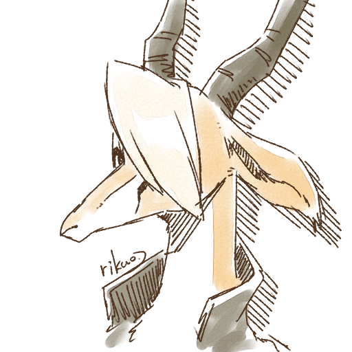 The Big ImageBoard (TBIB) - 1:1 2016 antelope anthro blonde hair bovid clothed clothing digital ...