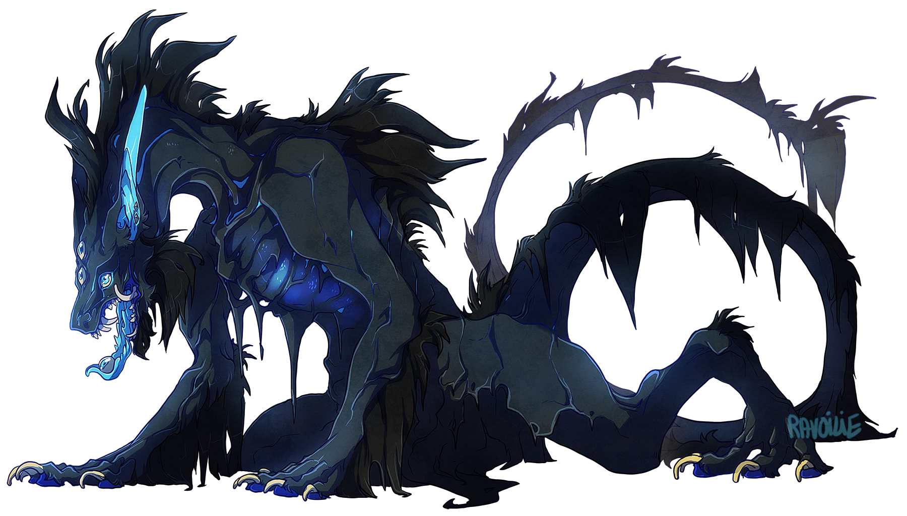 The Big ImageBoard (TBIB) - 2019 alpha channel anthro blue eyes blue tongue digital media ...