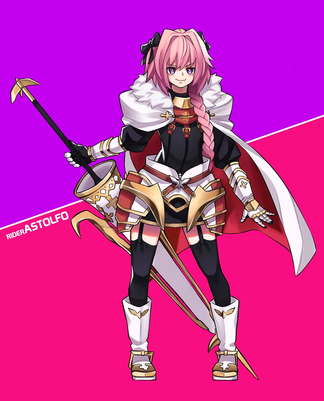 The Big ImageBoard (TBIB) - 1boy apicium astolfo (fate) black bow black ...