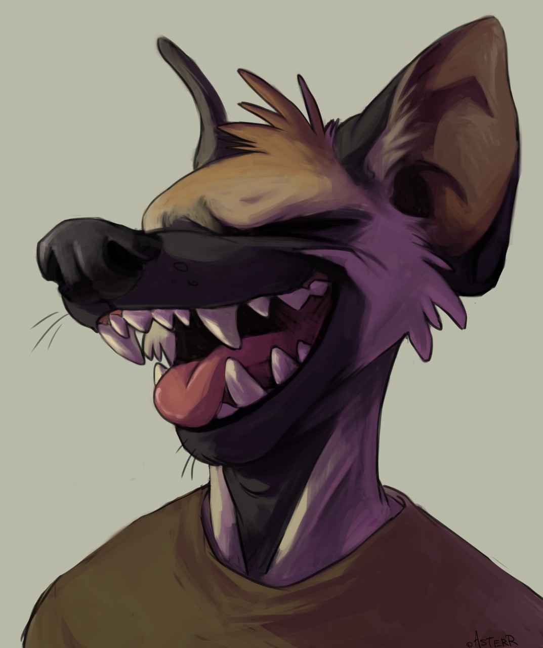 The Big ImageBoard (TBIB) - anthro black body black fur black nose brown body brown fur bust ...