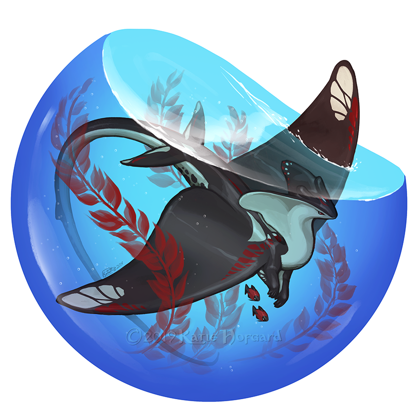 The Big ImageBoard (TBIB) - 1:1 2019 ambiguous gender aquatic dragon ...