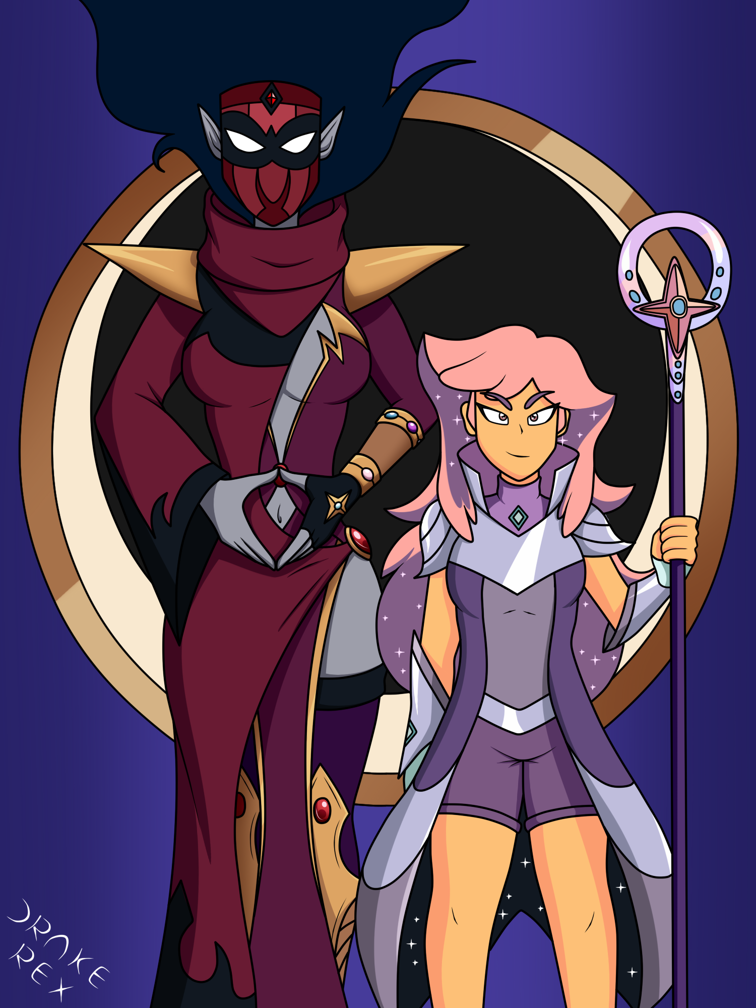 The Big ImageBoard (TBIB) - 3:4 alternate universe armor breasts ...