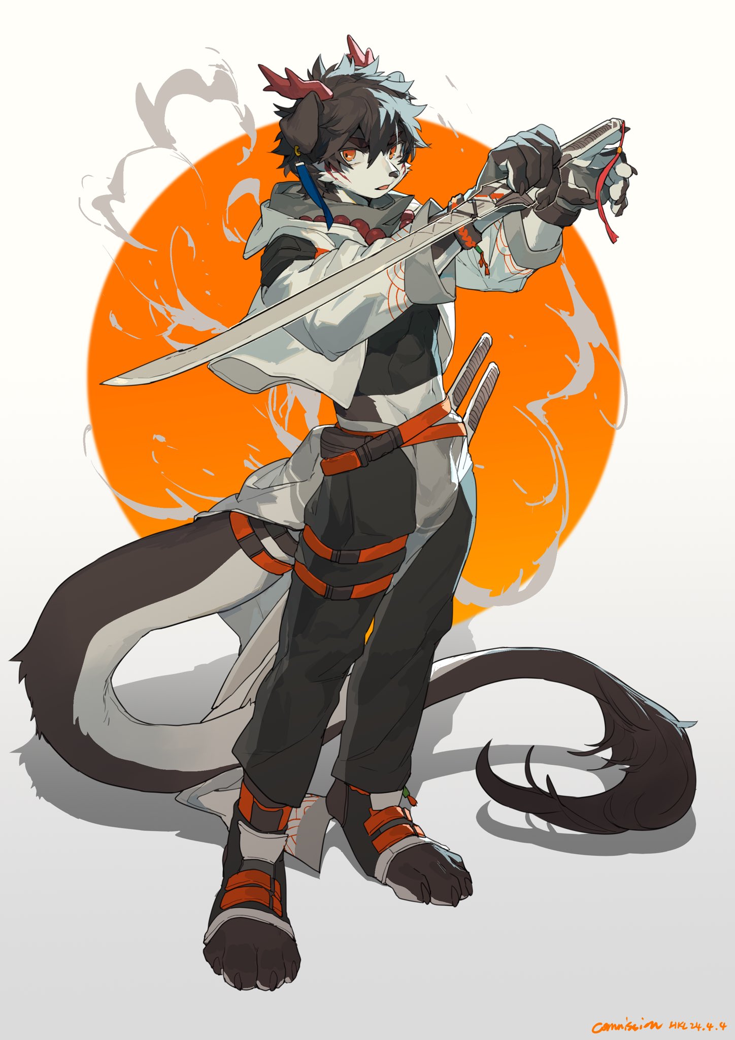 The Big ImageBoard (TBIB) - 5 fingers anthro biped black body black fur black hair canid canine ...