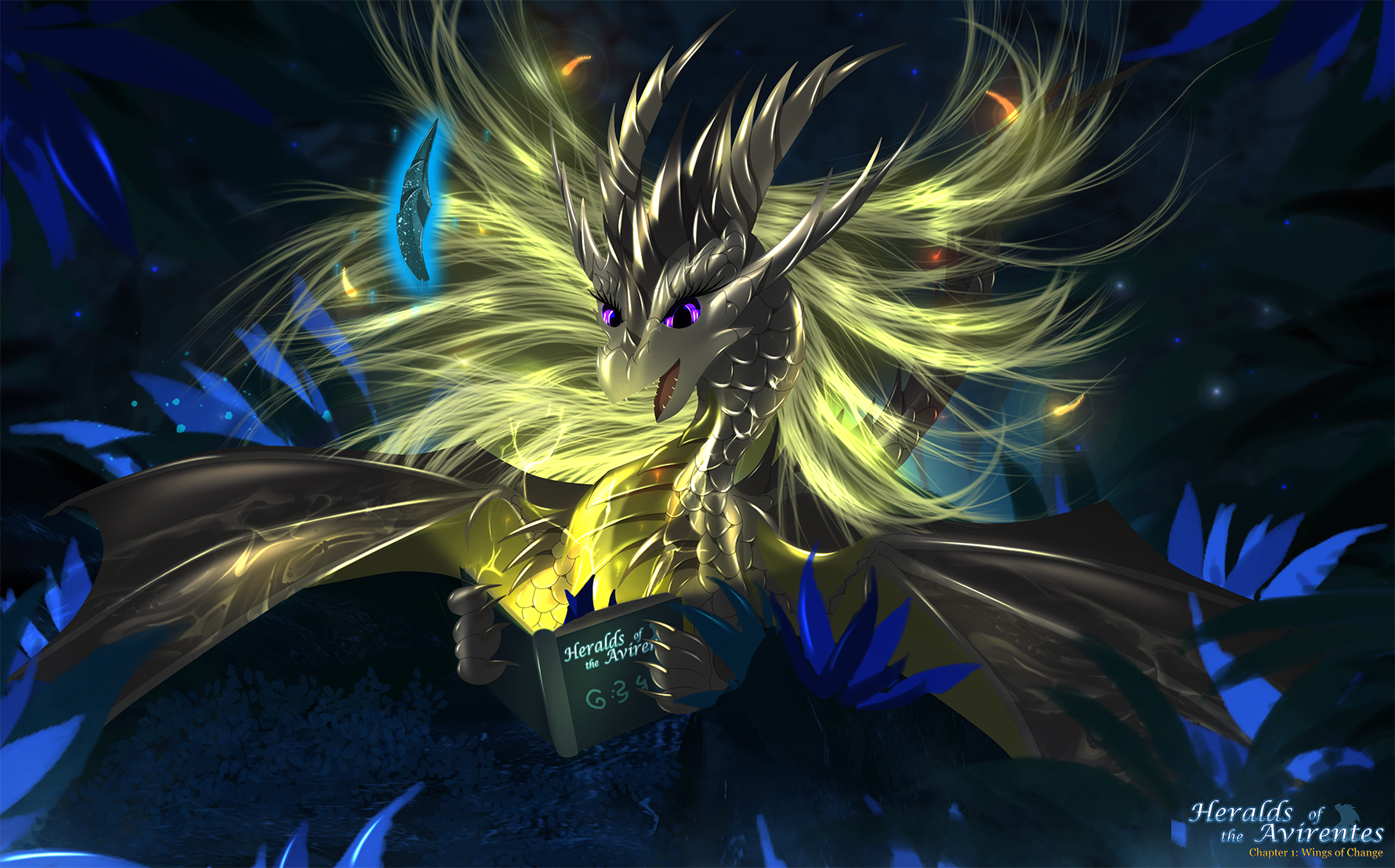 The Big ImageBoard (TBIB) - azaries amnera blonde hair book crystal ...