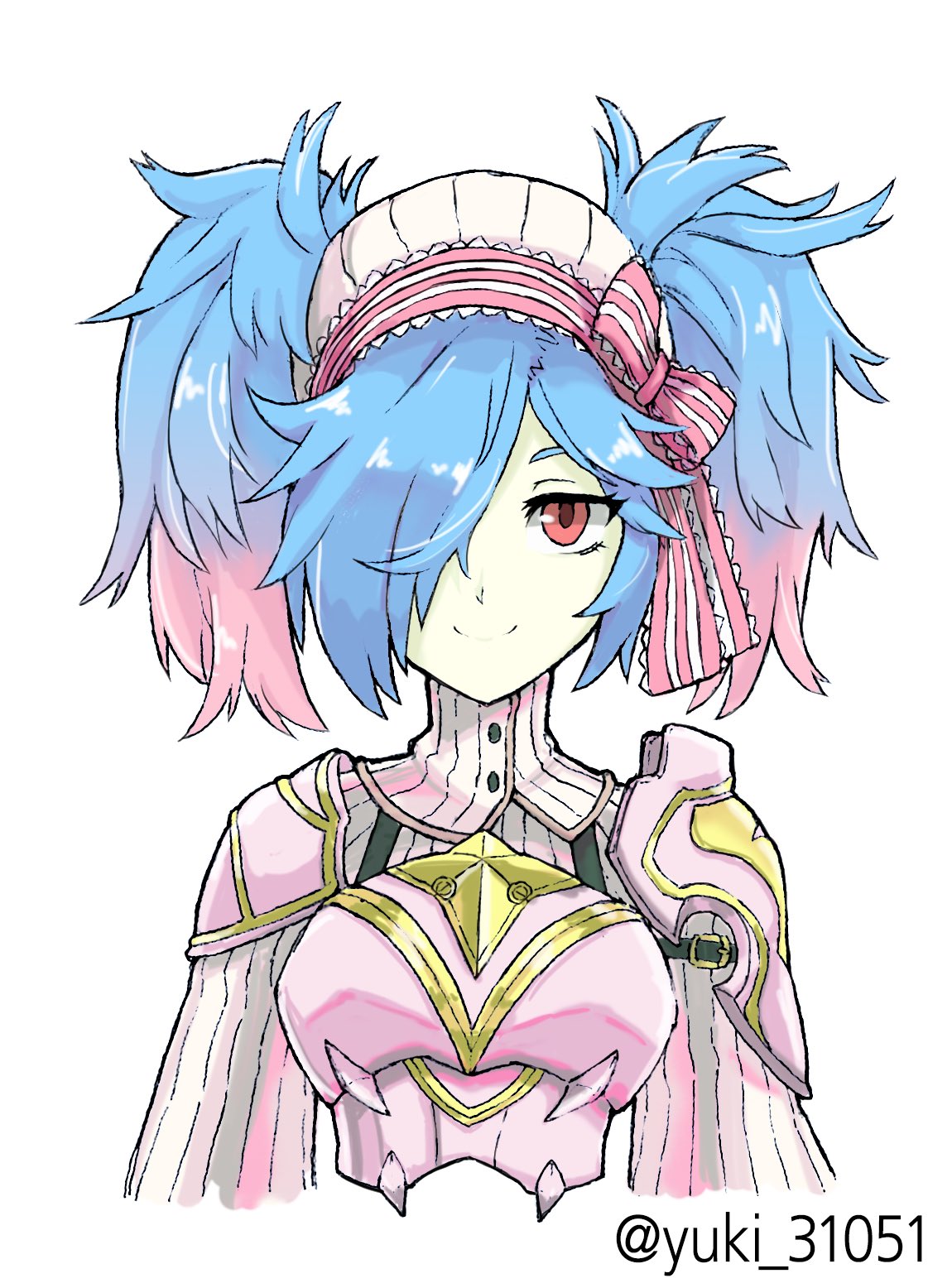The Big ImageBoard (TBIB) - 1girl armor blue hair breastplate fire ...
