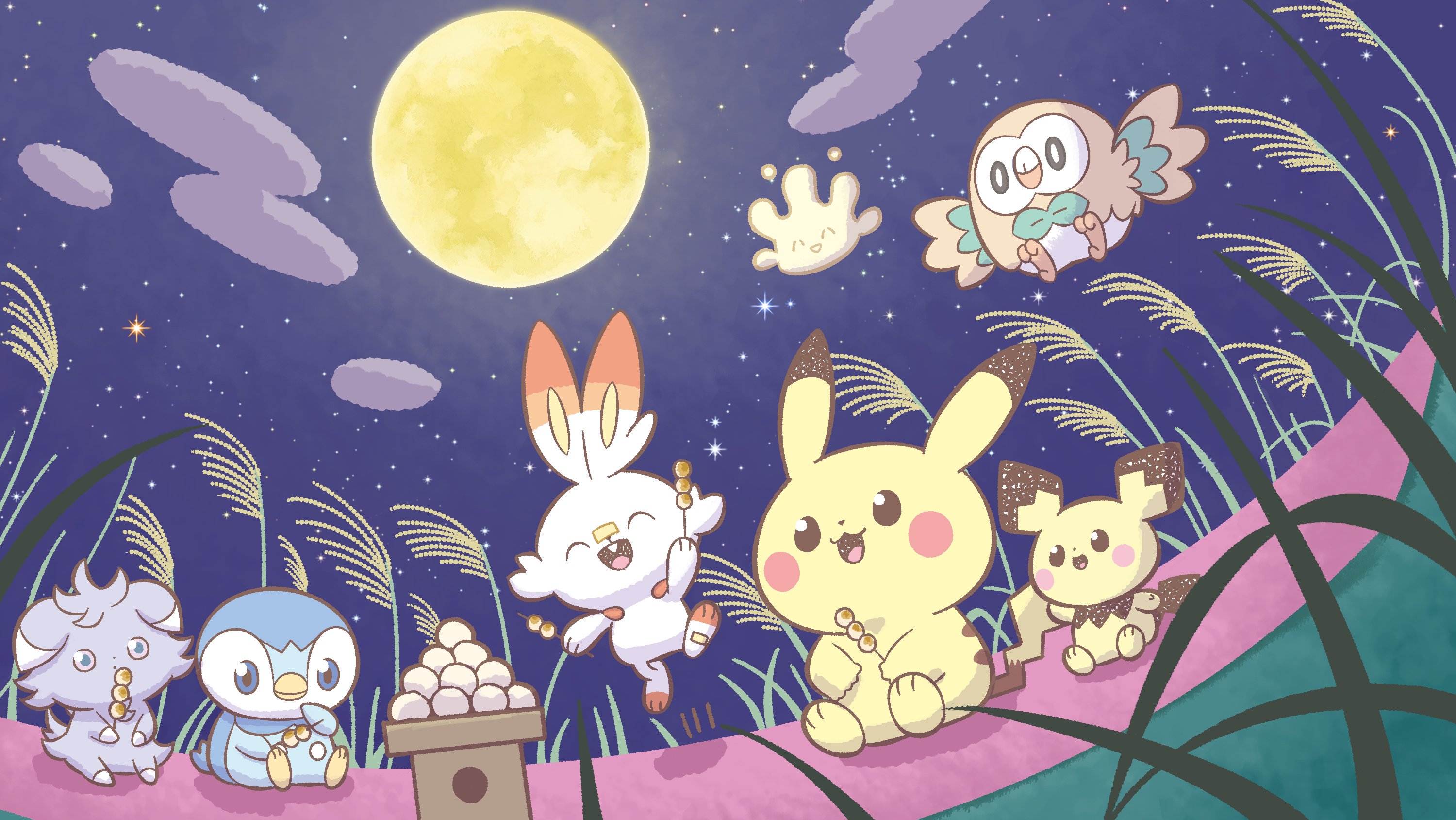 The Big ImageBoard (TBIB) - :d cloud commentary request dango eating ...