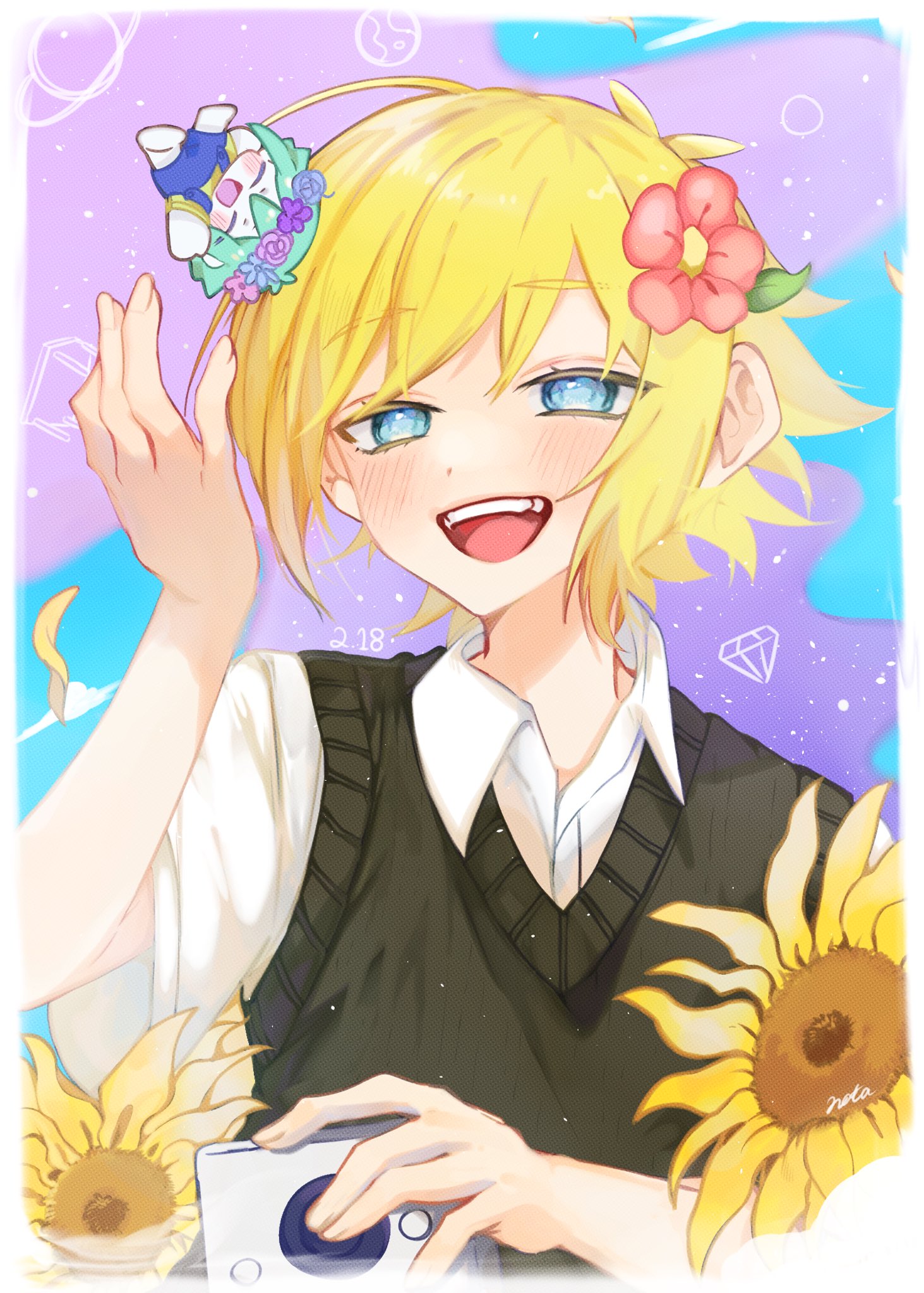 The Big ImageBoard (TBIB) - 2boys :d antenna hair basil (faraway ...