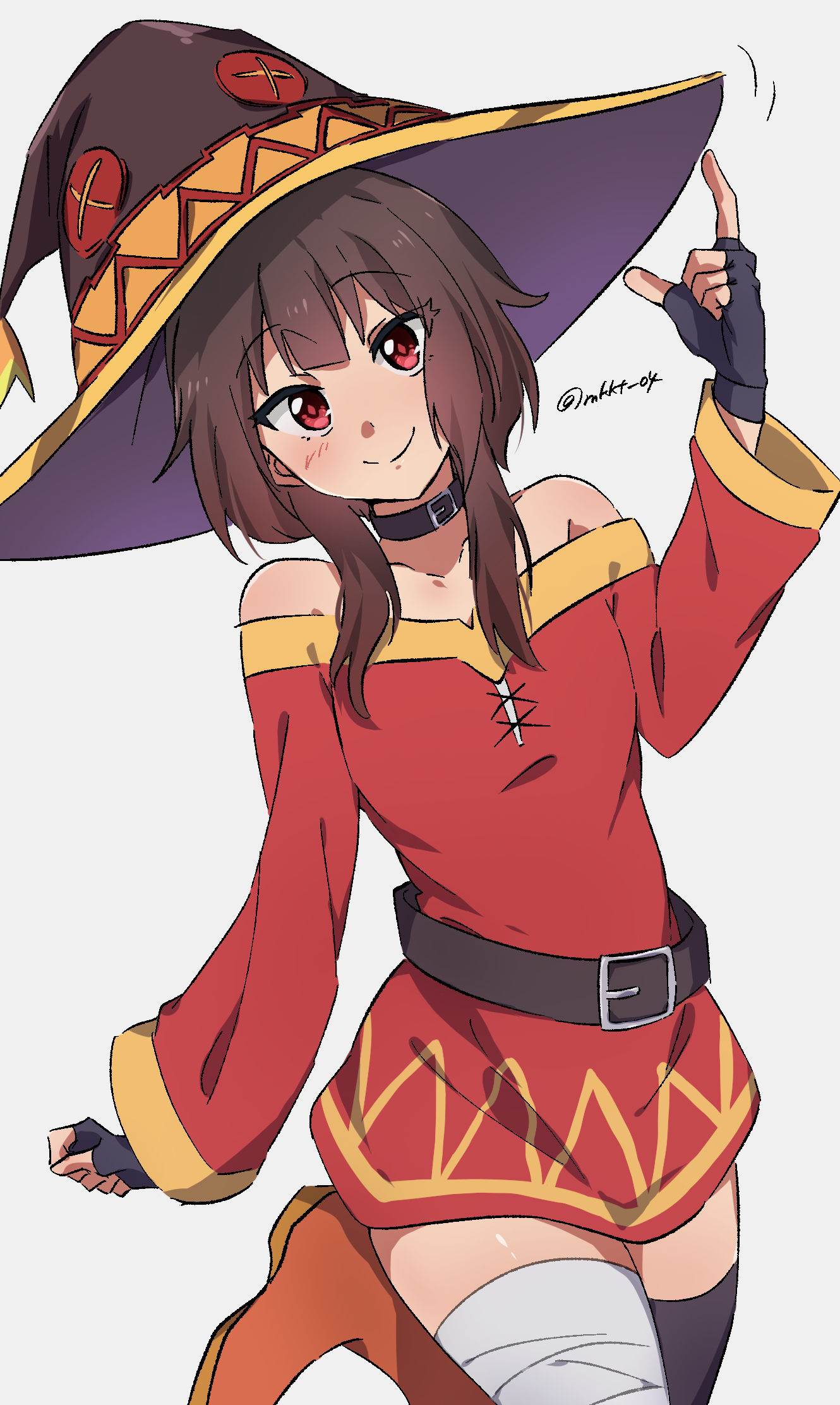 The Big ImageBoard (TBIB) - 1girl asymmetrical legwear bandages belt belt buckle belt collar ...