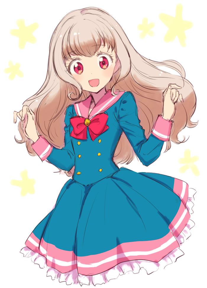 The Big ImageBoard (TBIB) - 1girl aikatsu! (series) aikatsu on parade! blush bow bowtie ...