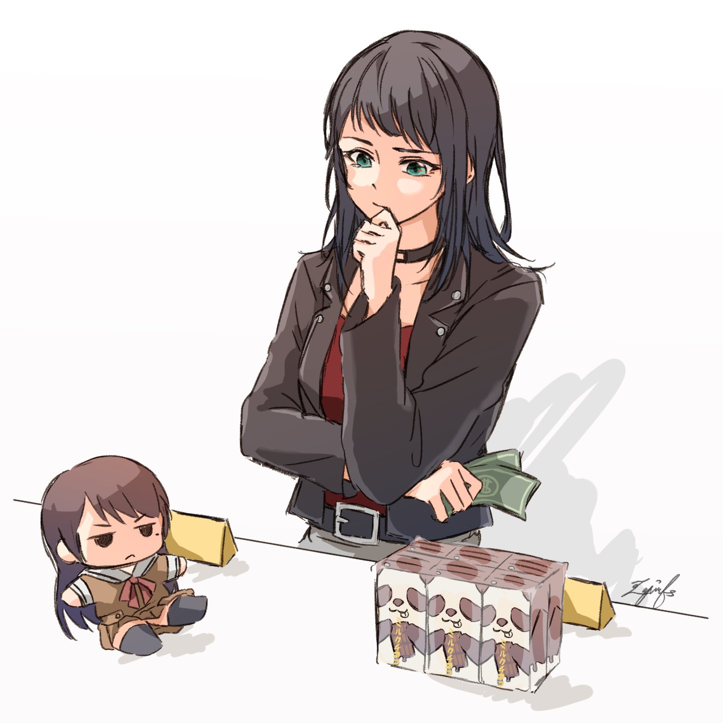 The Big ImageBoard (TBIB) - 1girl aiiro bokujuu bang dream! bang dream! it's mygo!!!!! banknote ...