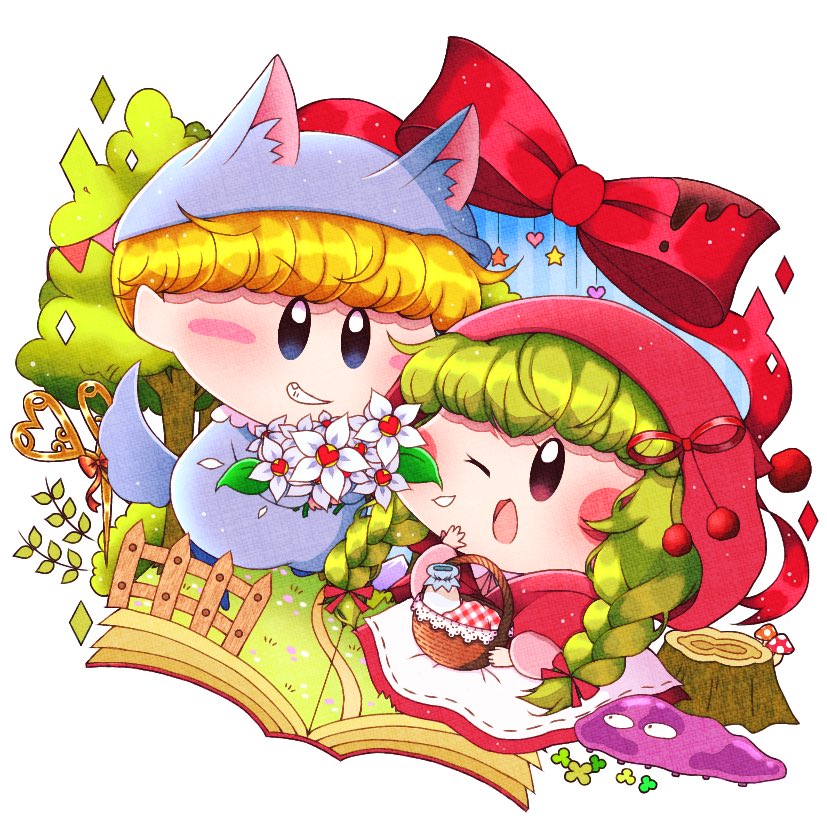 The Big ImageBoard (TBIB) - 1boy 1girl big bad wolf blonde hair blue ...
