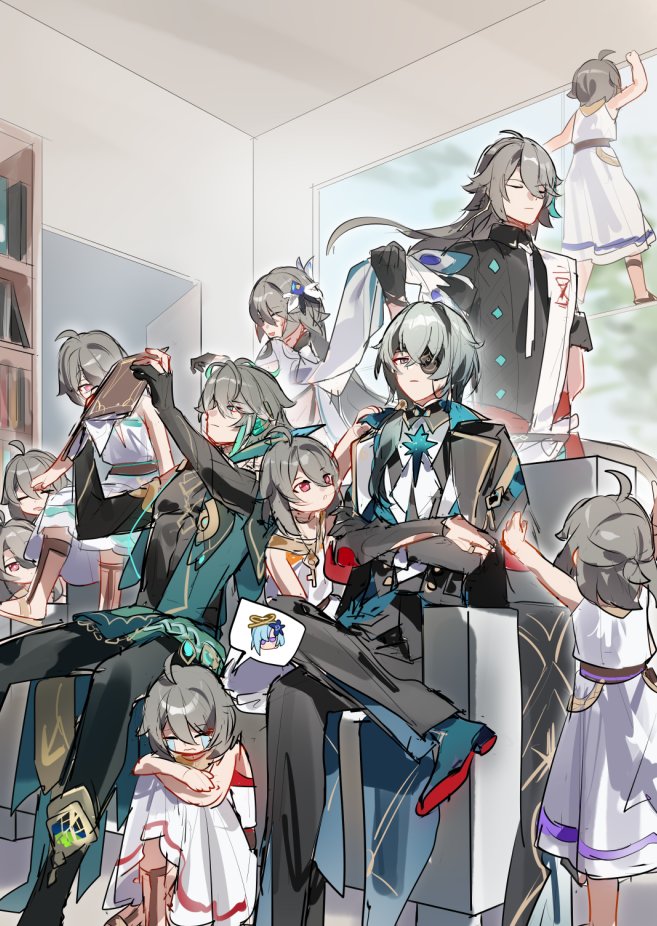 The Big ImageBoard (TBIB) - 5boys 6+girls :d ^ ^ ahoge alhaitham ...