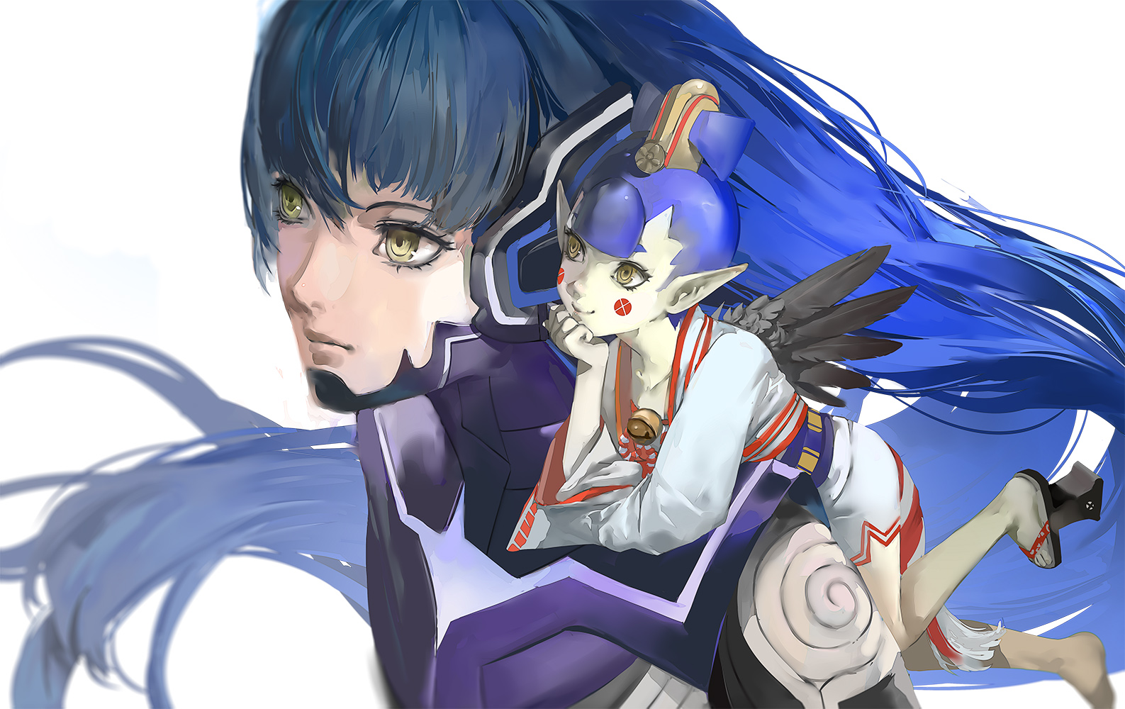 The Big ImageBoard (TBIB) - 1boy 1girl amanozako (megami tensei ...